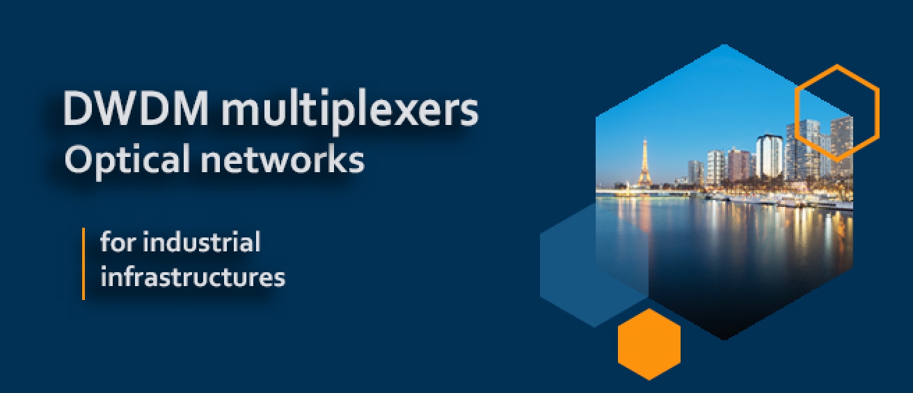 DWDM multiplexers for industrial infrastructures - CXR