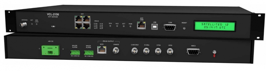 Vcl 2156 Time Server Ntp Ptp Gps Cxr
